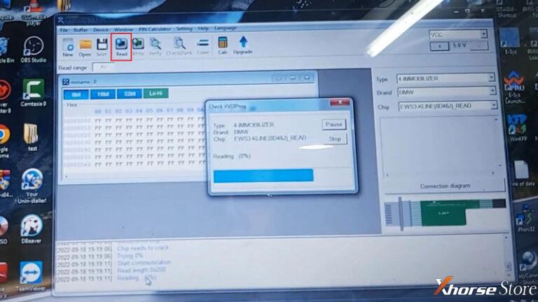 Xhorse VVDI2 + VVDI PROG Program BMW E46 EWS3 Key